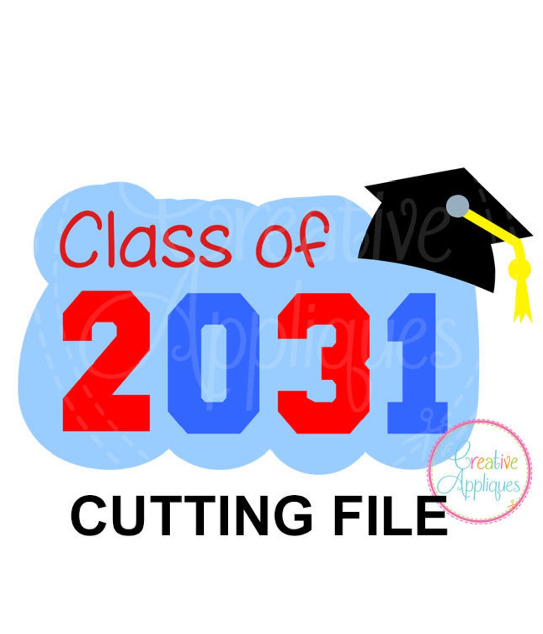 Graduating Class of 2031 SVG Cutting File, School Svg, Graduation Svg ...