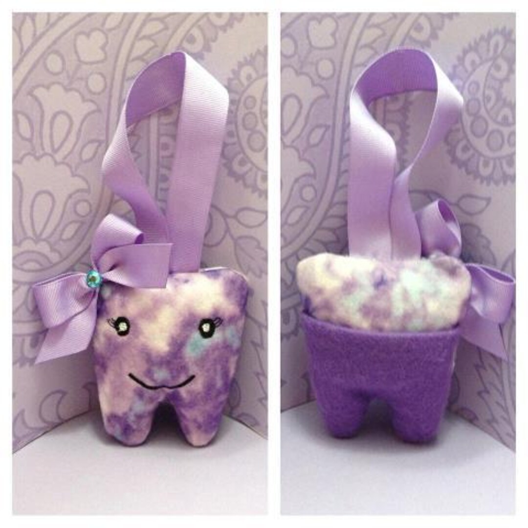Girly Tooth Pillow in the Hoop Design, Tooth Fairy Pillow, in the Hoop ...
