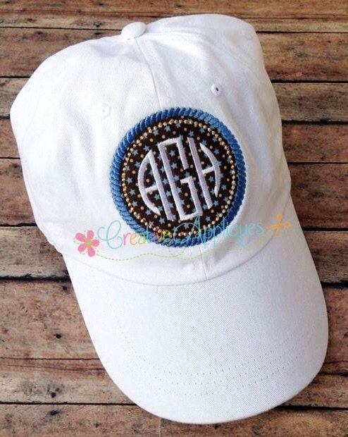 Western Rope Patch Frame Machine Embroidery Applique Design 6 Sizes - Etsy