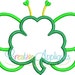 St Patrick's Clover Shamrock Butterfly Digital Machine Embroidery ...