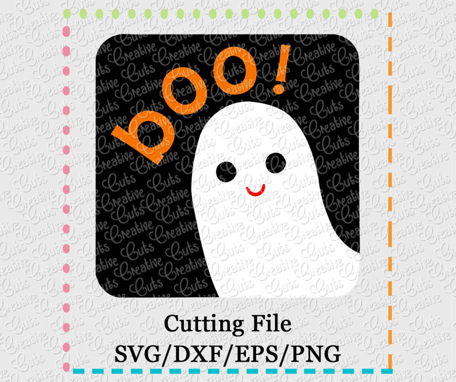 SVG EPS DXF Boo Ghost Svg Ghost Svg Cool Ghost Svg Cool - Etsy