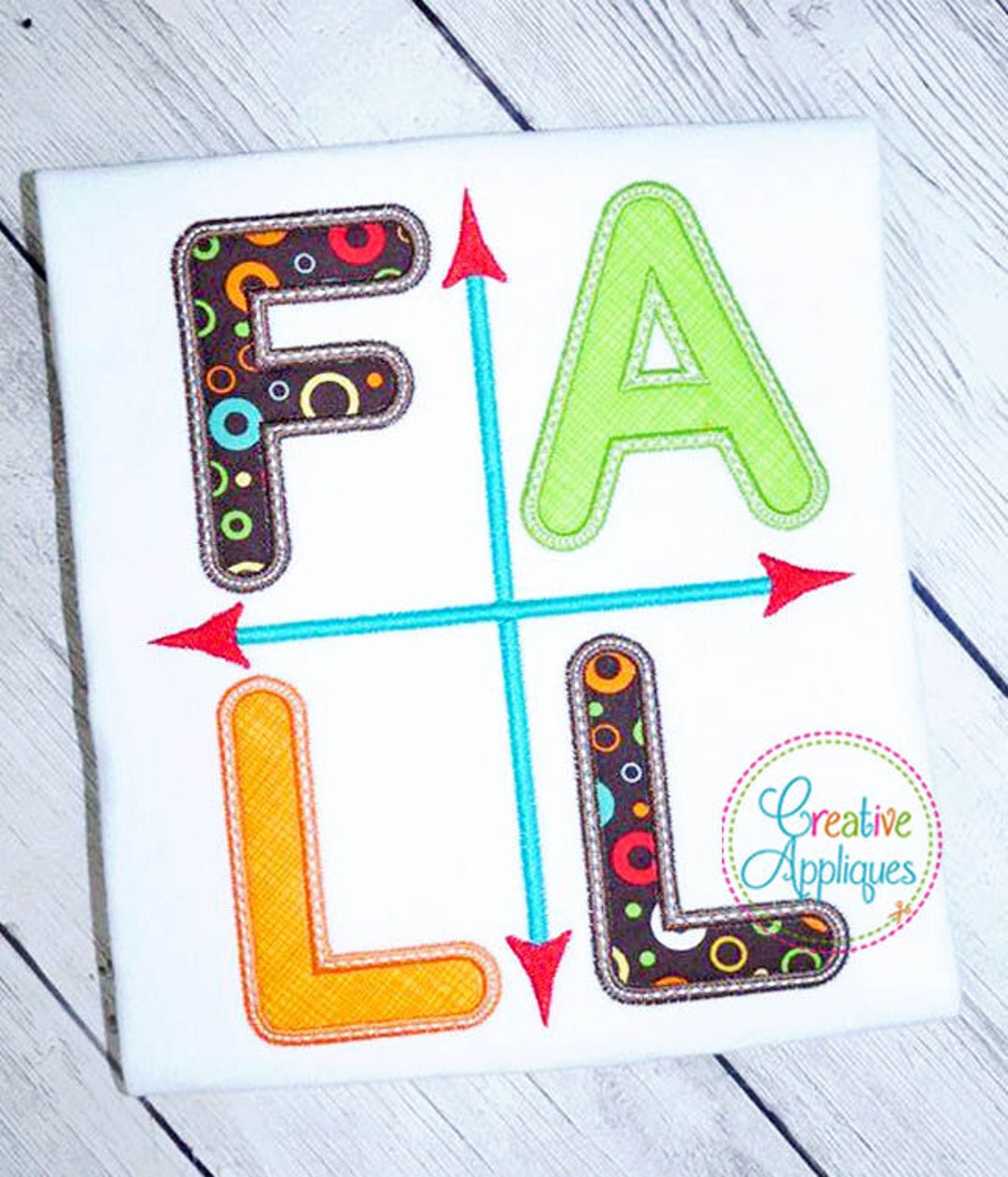 Fall Applique Embroidery Digital Machine Embroidery Design 4 Size, Fall ...