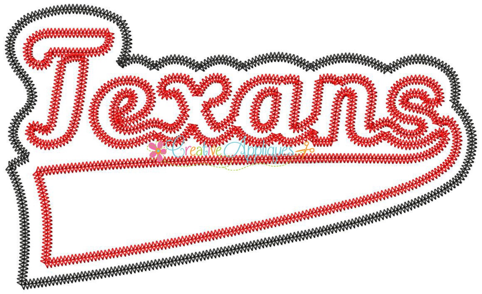 Texans Digital Machine Embroidery Applique Design 6 Sizes | Etsy