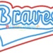 Braves Digital Machine Embroidery Applique Design 6 Sizes, Braves ...