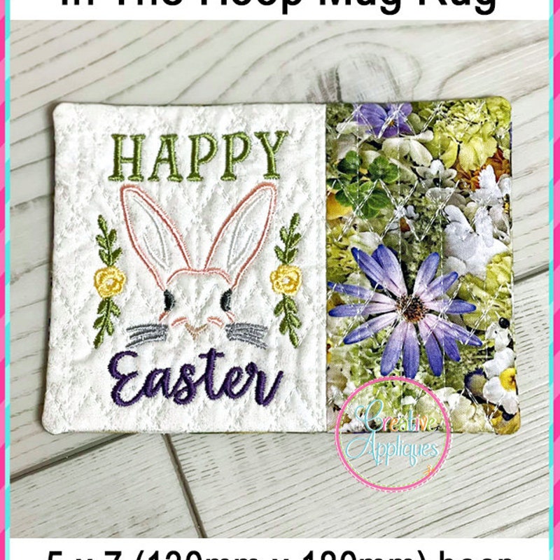 Easter Mug Rug - Etsy
