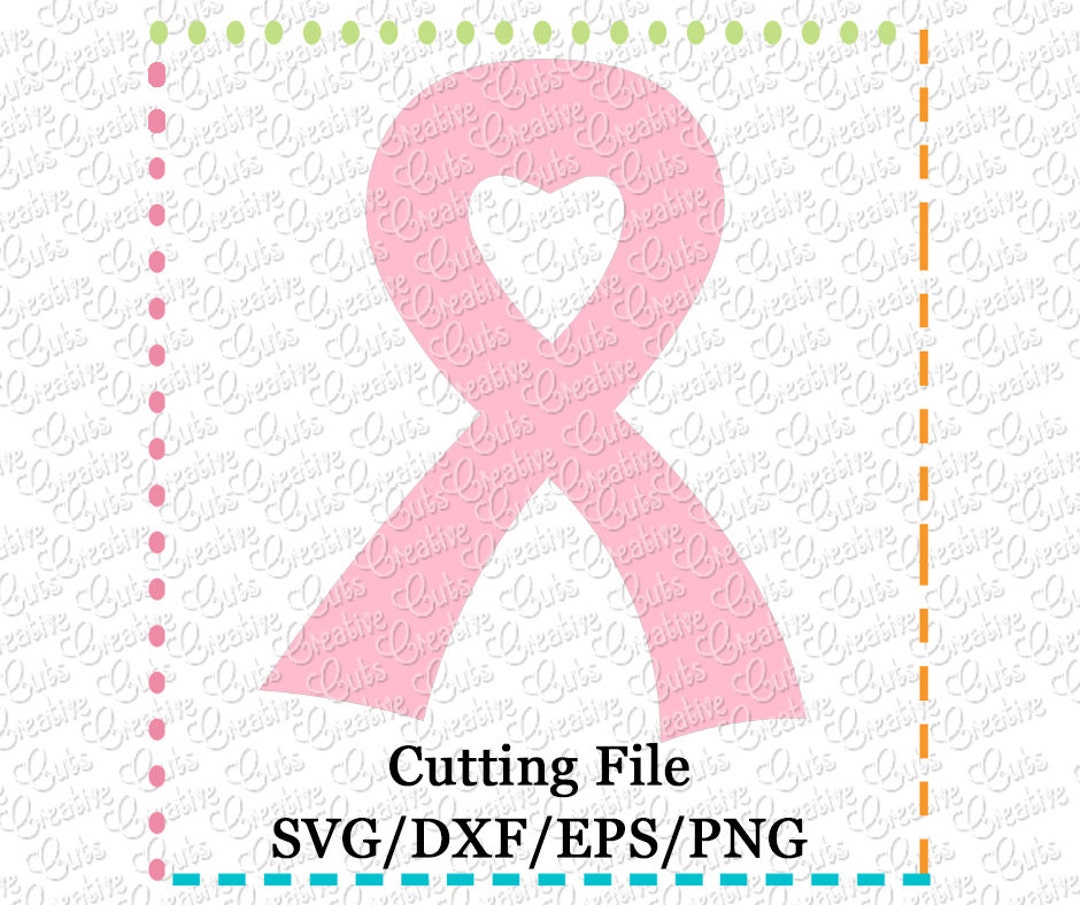 EXCLUSIVE SVG Eps DXF Cutting File Awareness Ribbon Svg, Cancer Svg ...