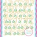 Shamrock Clover Alphabet Letter Set A-Z + Number 0-9 Applique Machine ...