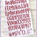 7 Sizes Farmhouse Lemonade Embroidery Alphabet Font Digital Machine ...