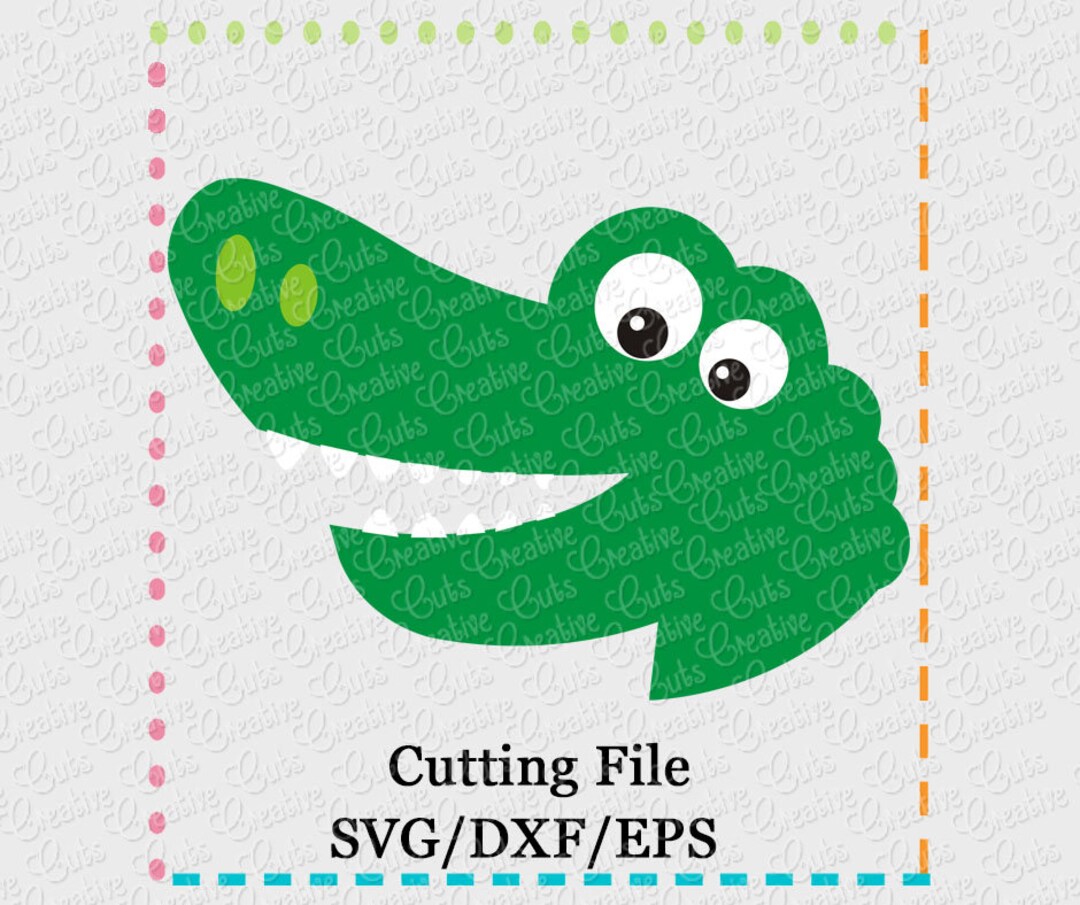 EXCLUSIVE SVG Eps DXF Cutting File Alligator Svg, Mascot Svg, Team Svg ...