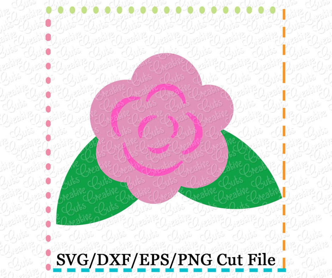 Spring Flower SVG Cutting File, Flower Svg, Flower Cut File, Rose Cut ...