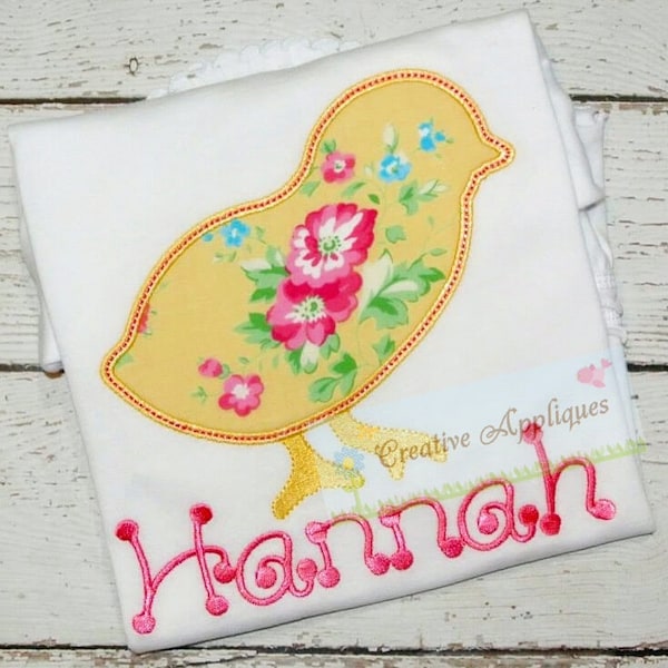 Chick Applique - Etsy