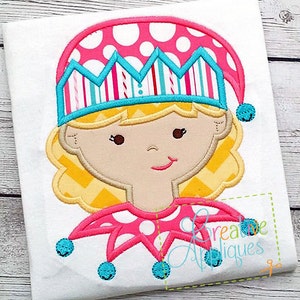 Elf Girl Digital Machine Embroidery Applique Design 4 Sizes, Elf ...