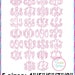 PES FORMAT ONLY! Empire Monogram Alphabet Letters A-Z Applique Machine ...