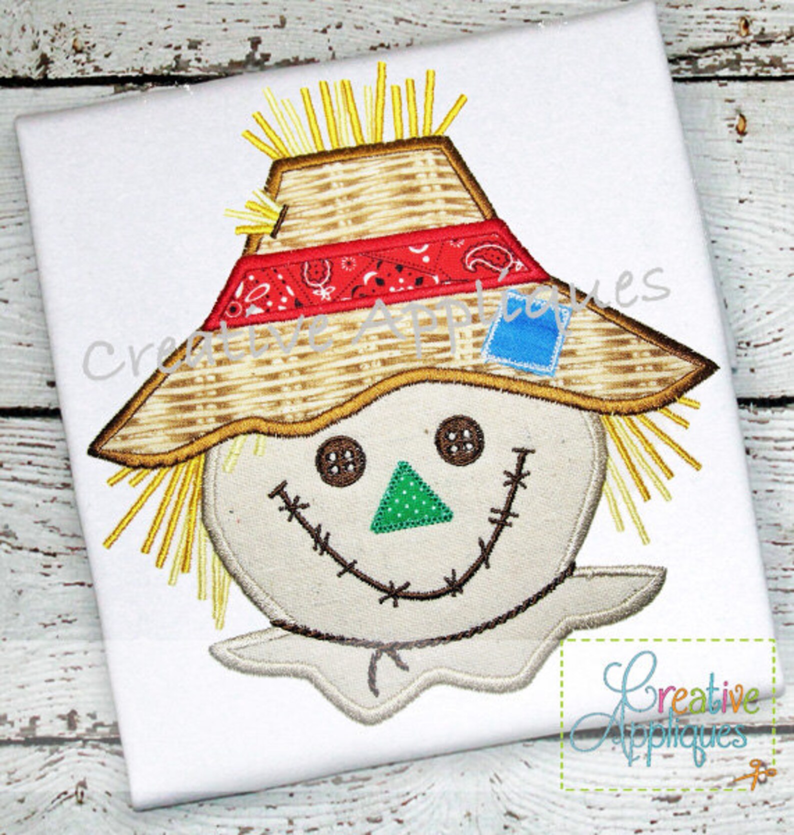 Scarecrow Boy Machine Digital Embroidery Applique Design 4 - Etsy