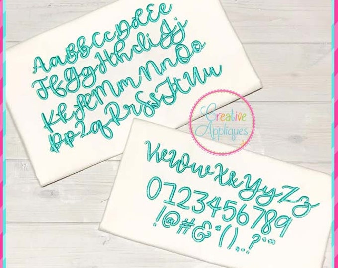 Christmas Stocking Font Machine Embroidery Designs Fairytale Magic ...