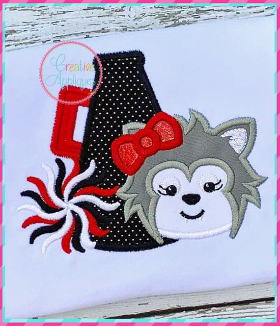 Craft Supplies & Tools go team applique wolfpack wolf applique wolves ...