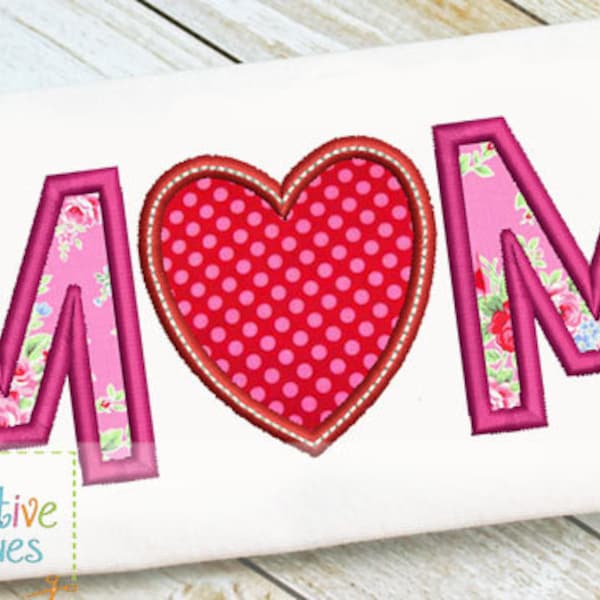 Mom Applique - Etsy