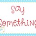 Say Something Embroidery Font 6 Sizes Alphabet Digital Machine ...