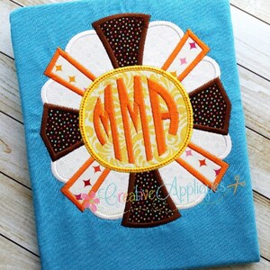 Monogram Cross Machine Embroidery Applique Design 4 SIZES - Etsy