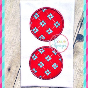 Colon Applique Digital Machine Embroidery Applique Design 12 Sizes ...