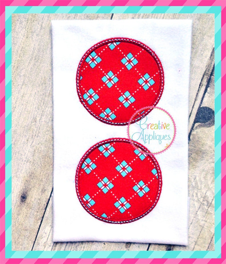 Colon Applique Digital Machine Embroidery Applique Design 12 Sizes ...