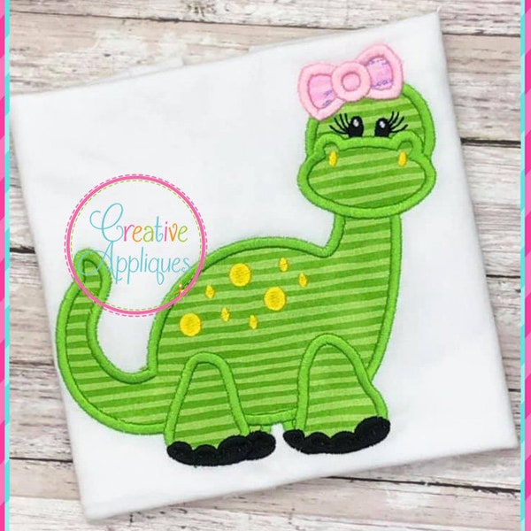 Dinosaur Applique - Etsy