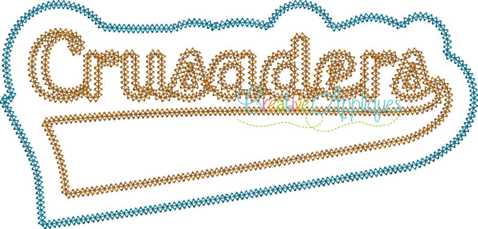 Crusaders Digital Machine Embroidery Applique Design 6 Sizes - Etsy