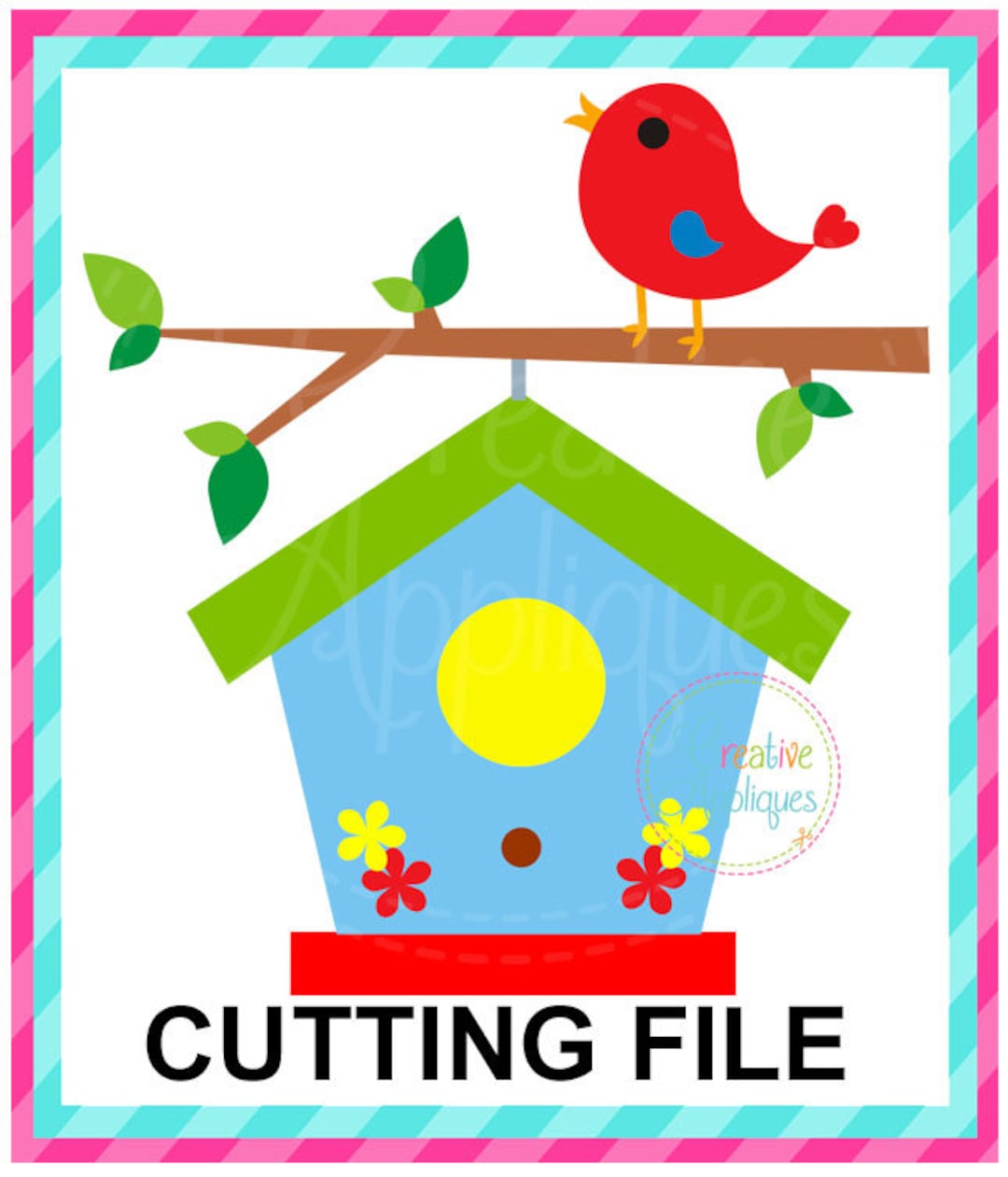 Birdhouse SVG Cutting File, Birdhouse Cut File, Birdhouse Dxf ...