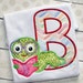 Bookworm Alphabet Letters A Thru Z Digital Machine Embroidery Applique ...