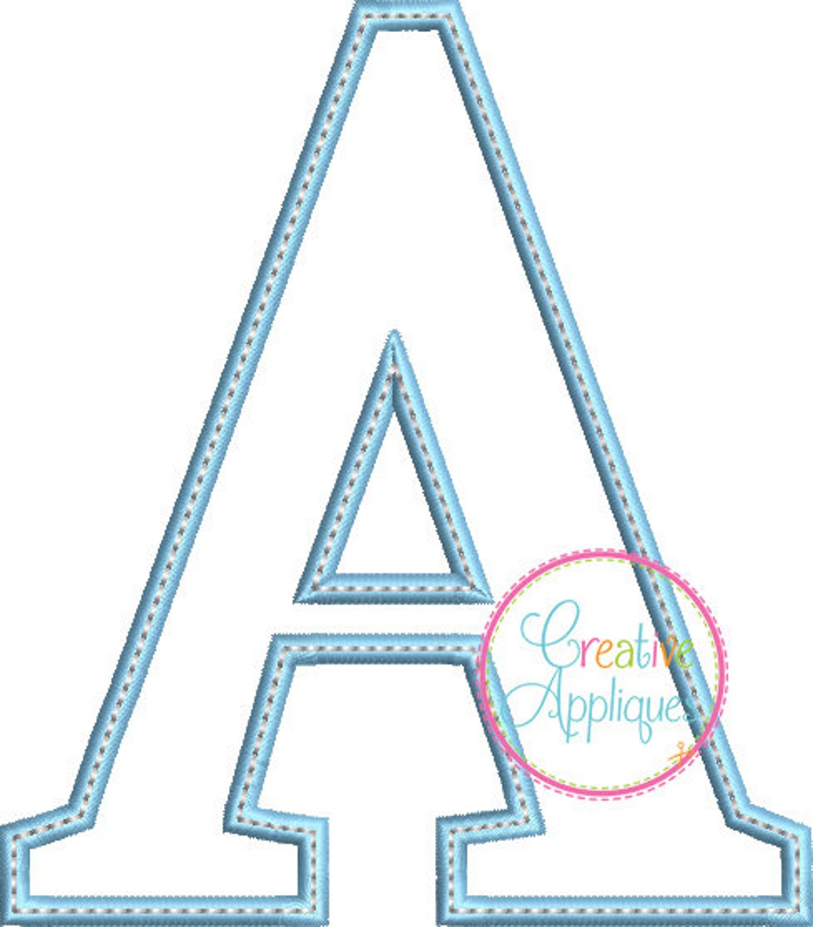 Alphabet Letter Set Uppercase A Thru Z and Numbers Applique - Etsy