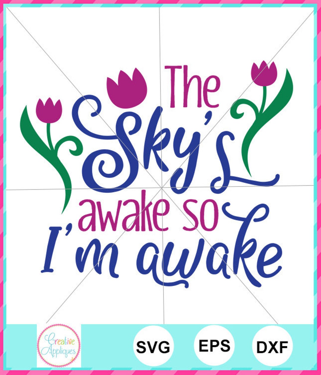 The Sky's Awake so I'm Awake Svg, Anna Svg, Princess Svg, SVG EPS DXF ...