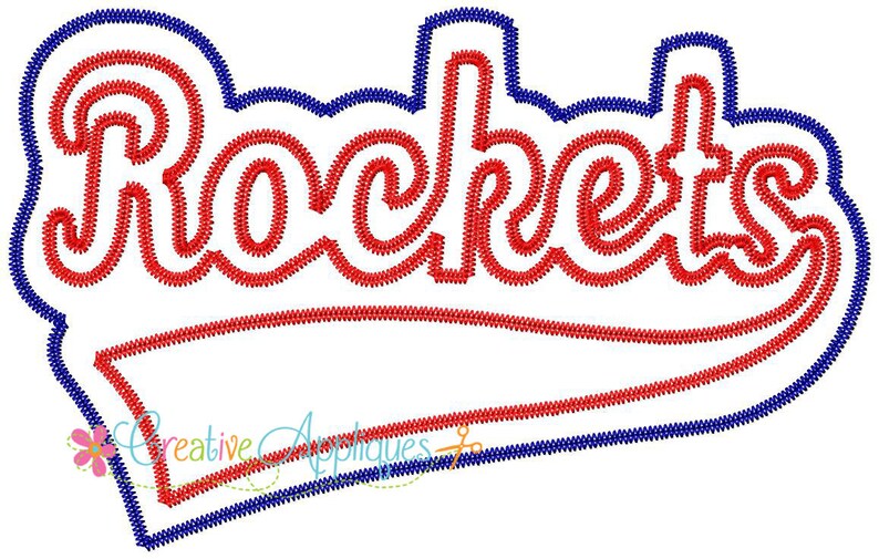 Rockets Digital Machine Embroidery Applique Design 6 Sizes - Etsy