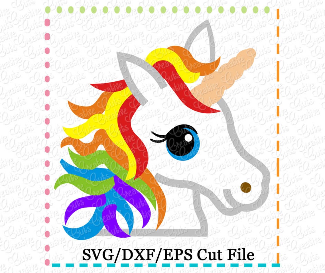 Rainbow Unicorn SVG Cutting File Unicorn Svg Pony Svg Horse - Etsy