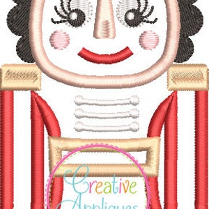 EXCLUSIVE GIRL Nutcracker Digital Machine Embroidery Applique Design 5 ...