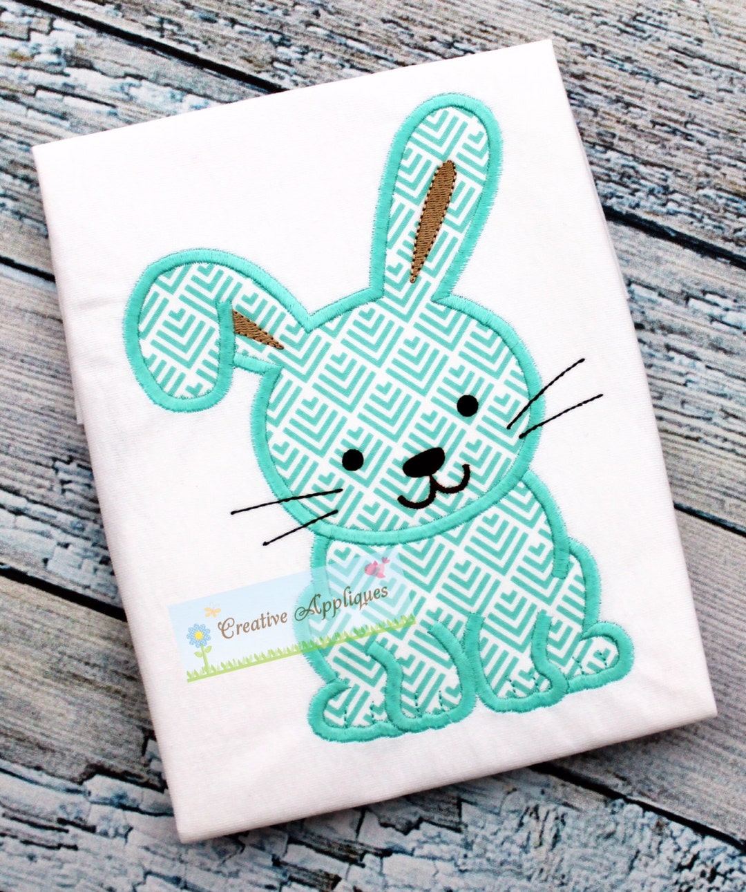 Bunny Rabbit Easter Machine Embroidery Applique Design 4 SIZES, Rabbit ...