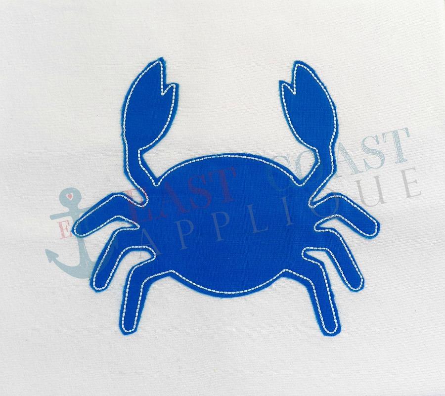 Crab Applique Machine Embroidery Design, Applique Design, Crab Applique ...