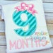 Bow Number 9 Nine Ninth Birthday Applique Digital Machine | Etsy