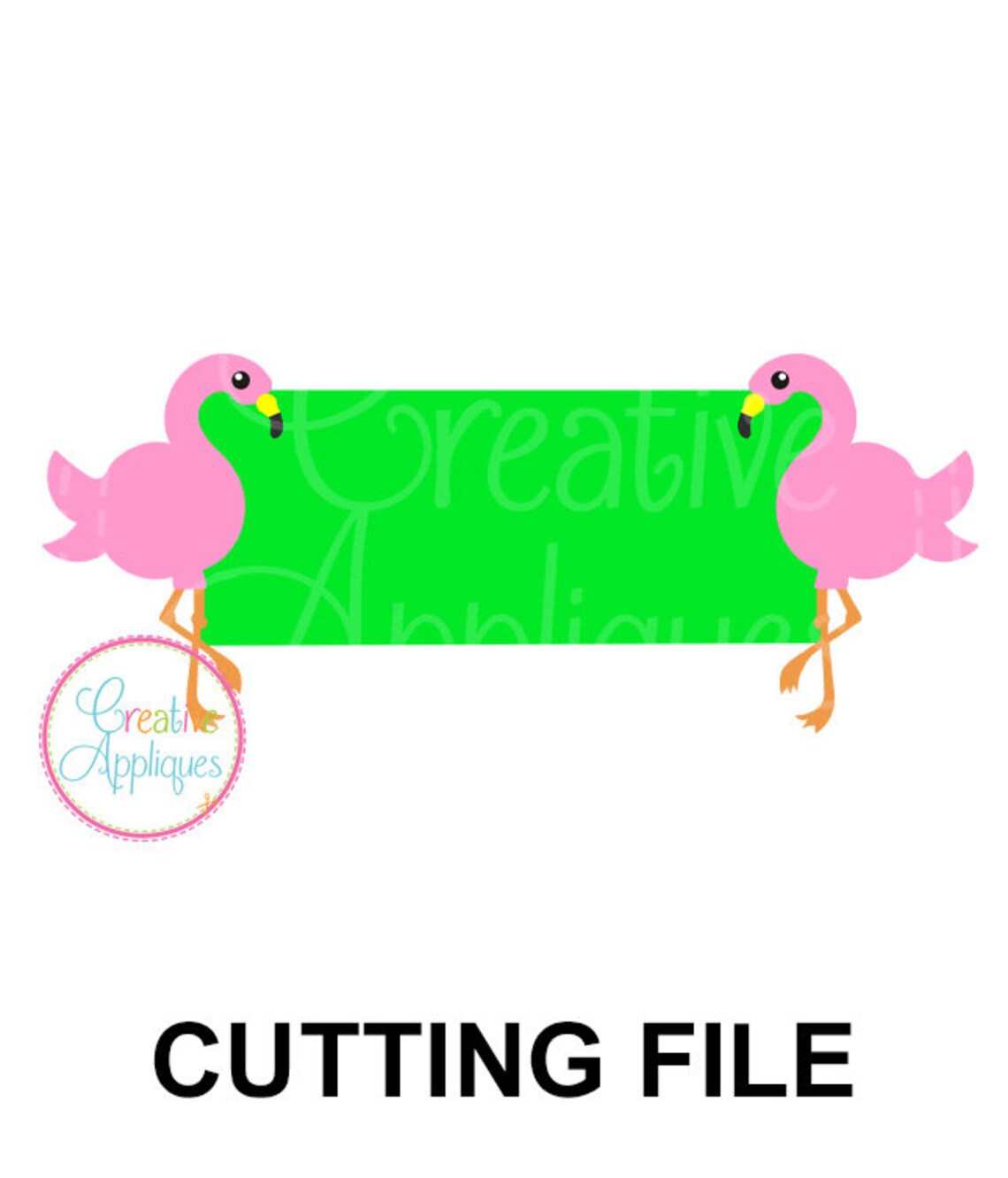 Flamingo Frame SVG Cutting File Flamingo Frame Svg Flamingo - Etsy