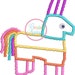 Piñata Digital Machine Embroidery Applique Design 4 SIZES - Etsy