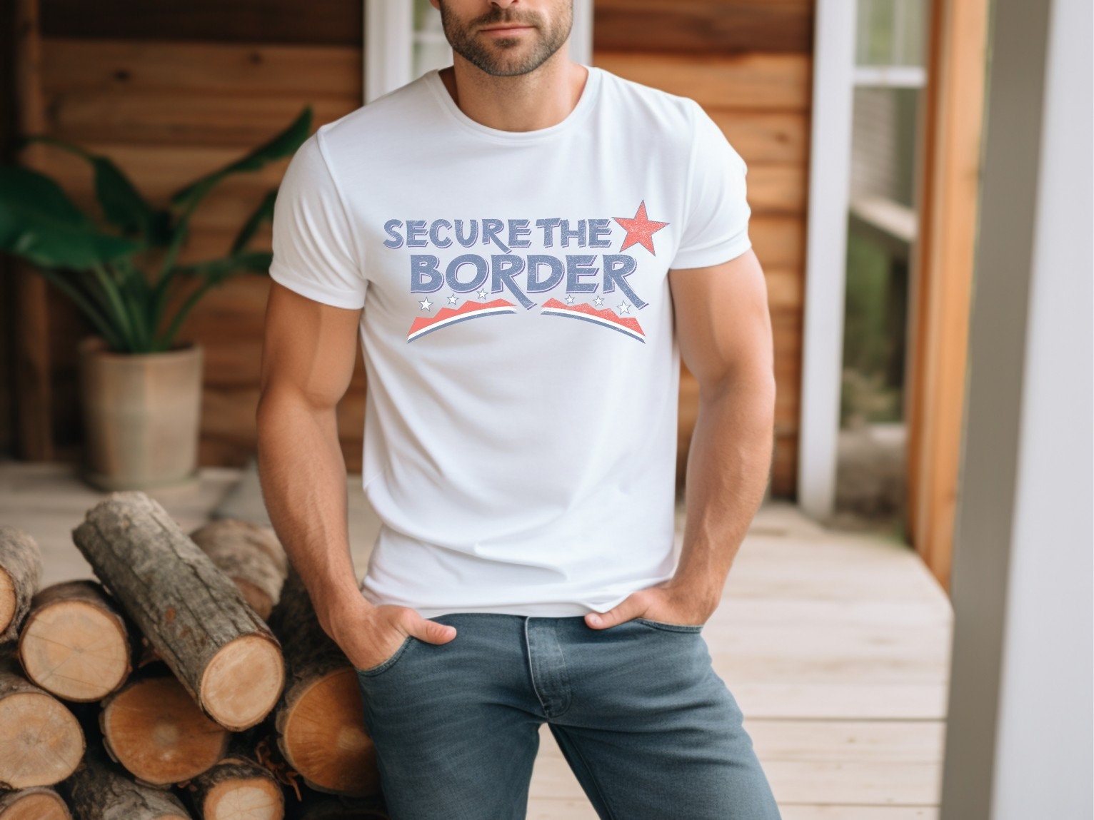 Secure the Border PNG SVG Sublimation Sublimate - Etsy