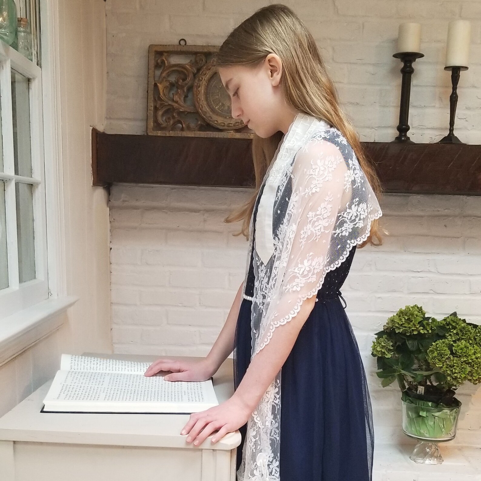 Chantilly Lace Tallit, Lace Prayer Shawl, Girls Tallis, Ladies Tallis ...