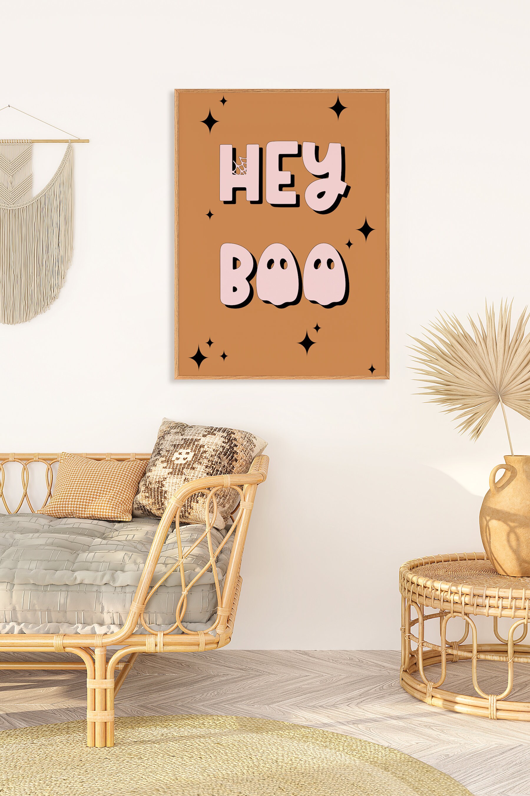 Hey Boo Printable DIGITAL DOWNLOAD Halloween Printable - Etsy