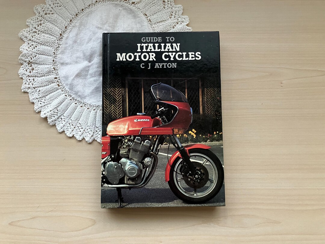 1980s Book. Guide to Italian Motor Cycles by C J Ayton - Etsy