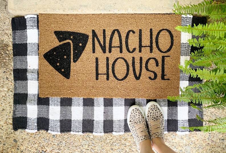 Nacho House, Nacho House Doormat, Nacho Pun, House Pun, Funny Pun ...