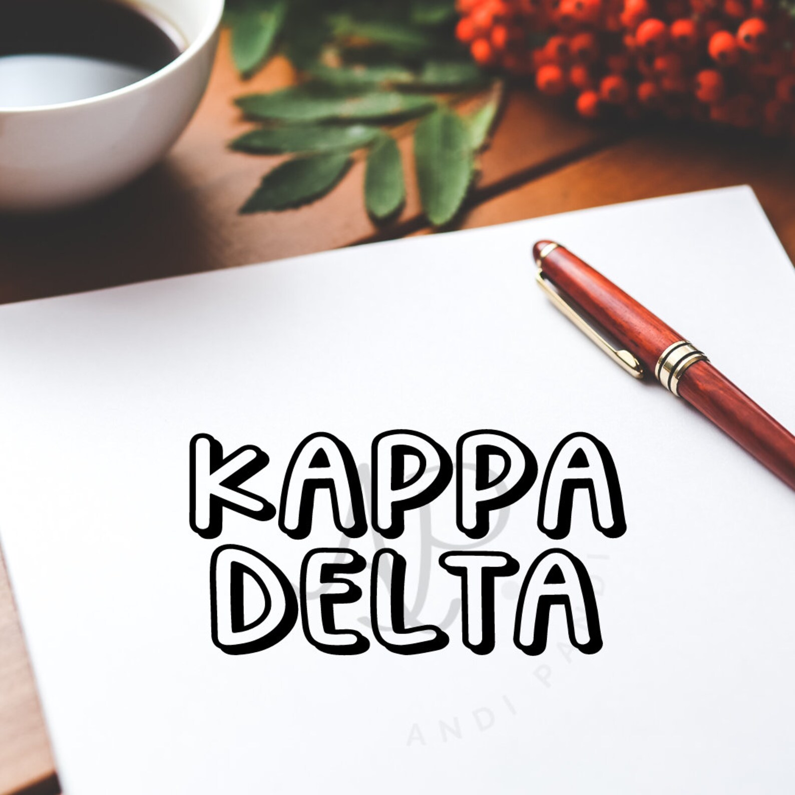 Kappa Delta - SVG - Digital File - Etsy