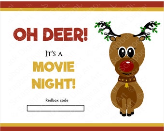 Printable Redbox - Etsy