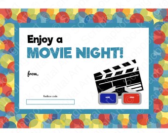 LDS Primary Teacher Thank You Popcorn and Redbox Code - Etsy