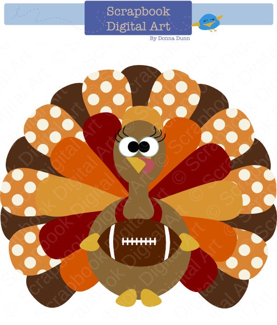Thanksgiving Turkey Football Clip Art, Thanksgiving Turkey, Turkey Clip ...