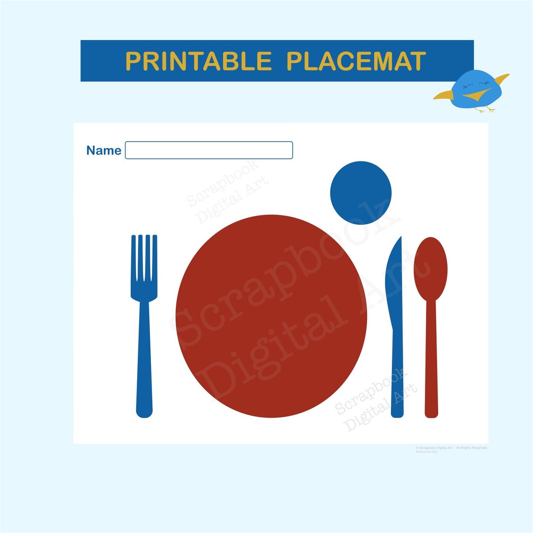 Printable Setting The Table Placemat How To Set A Table Etsy printable-setting-the-table-placemat-how-to-set-a-table-etsy