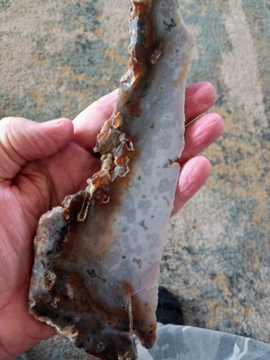 Jewelry Making & Beading Ocean Jasper Polished Slab Slice Materials ...